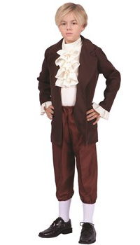 Discount President Thomas Jefferson Costumes for Kids and Adults for Sale